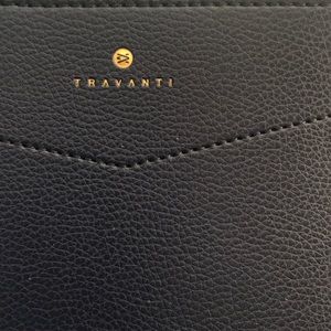 Travanti | Bags | Gorgeous Travanti Leather Tote W Add On | Poshmark